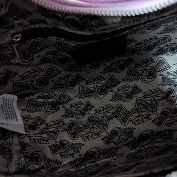 Von Dutch | Bags | Von Dutch Light Purple Shoulder Bag | Poshmark
